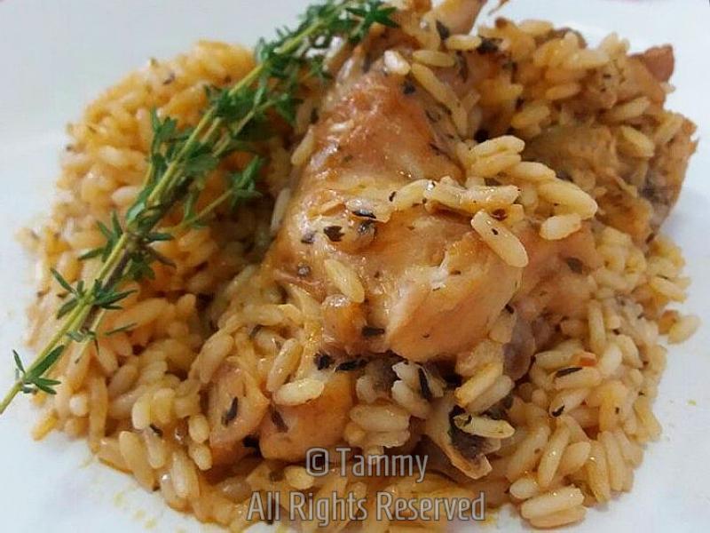 Rice with Thyme Rabbit - Tuetego
